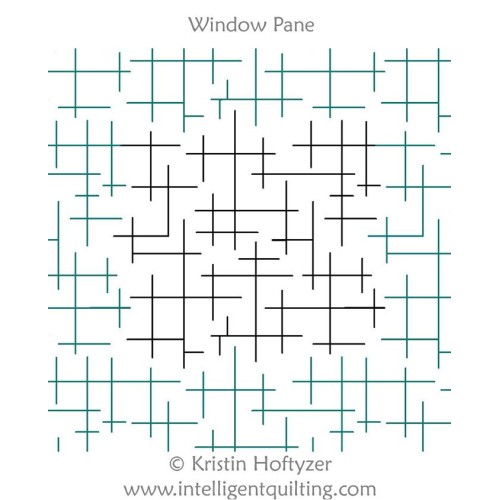 Premium Priced Pattern, Window Pane Pattern. This is an edge to edge pattern.